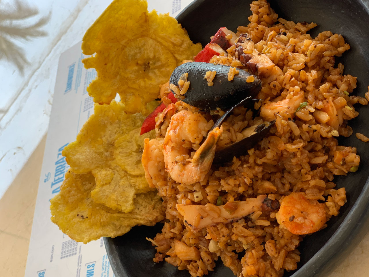 Arroz a la Cartagenera - Hotel Almirante App